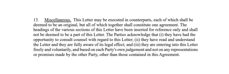 What Do the Legal Terms Mean in a Letter of Intent (LOI)?