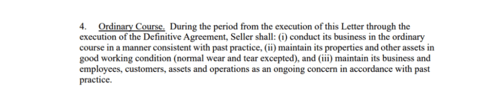 What Do the Legal Terms Mean in a Letter of Intent (LOI)?
