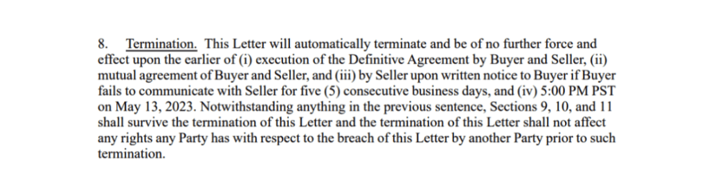 What Do the Legal Terms Mean in a Letter of Intent (LOI)?