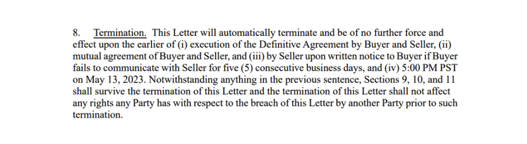 What Do the Legal Terms Mean in a Letter of Intent (LOI)?